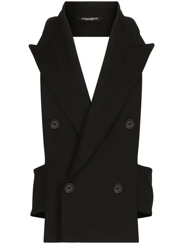 Dolce & Gabbana Open-back Waistcoat