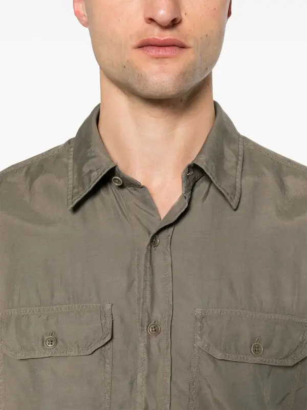 TOM FORD Fluid Twill Shirt