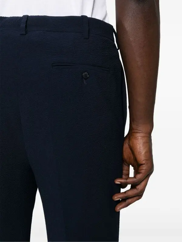 Giorgio Armani Textured Tapered Trousers