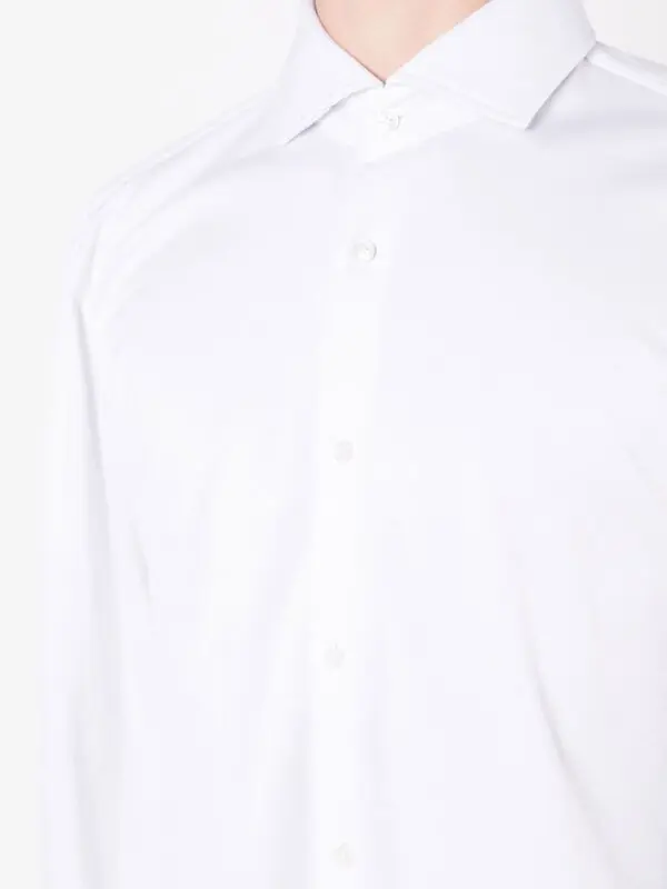 BOSS Hank Spread Shirt - White