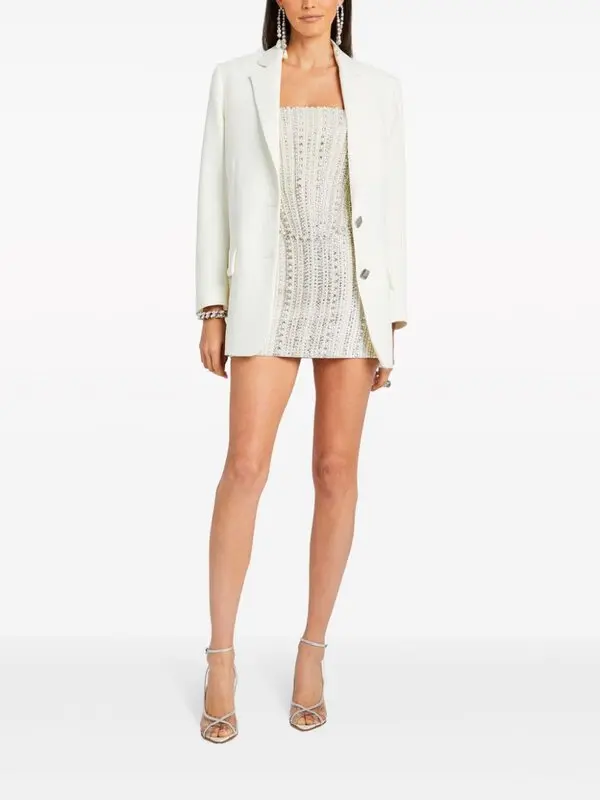 Retrofete Esmeray Embellished Strapless Minidress