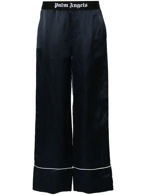 Palm Angels Soiree Pyjama Pants - Blue
