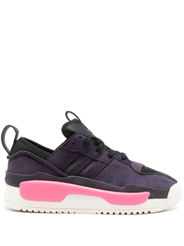 Y3 Rivalry Suede-panelled Sneakers