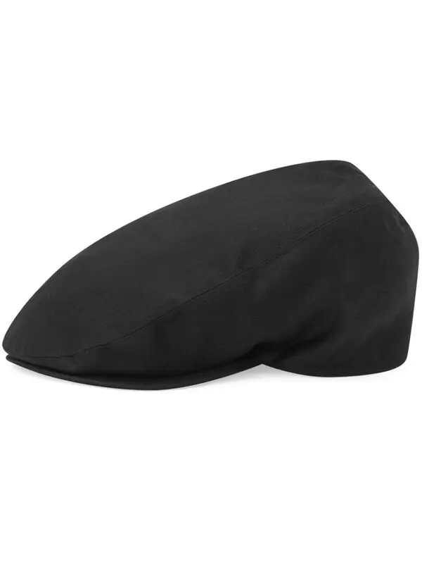 Dolce & Gabbana Cotton Flat Cap - Black