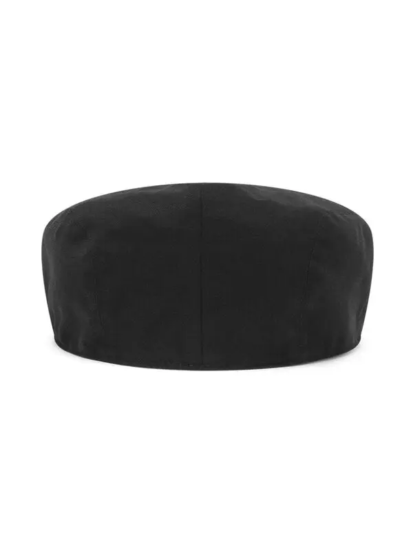 Dolce & Gabbana Cotton Flat Cap - Black