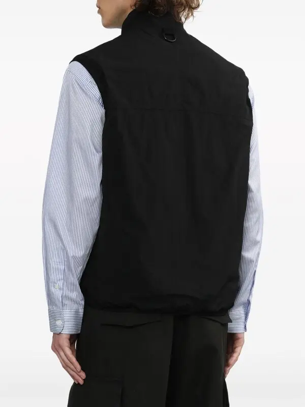 Comme Des Garçons Logo-patch Gilet