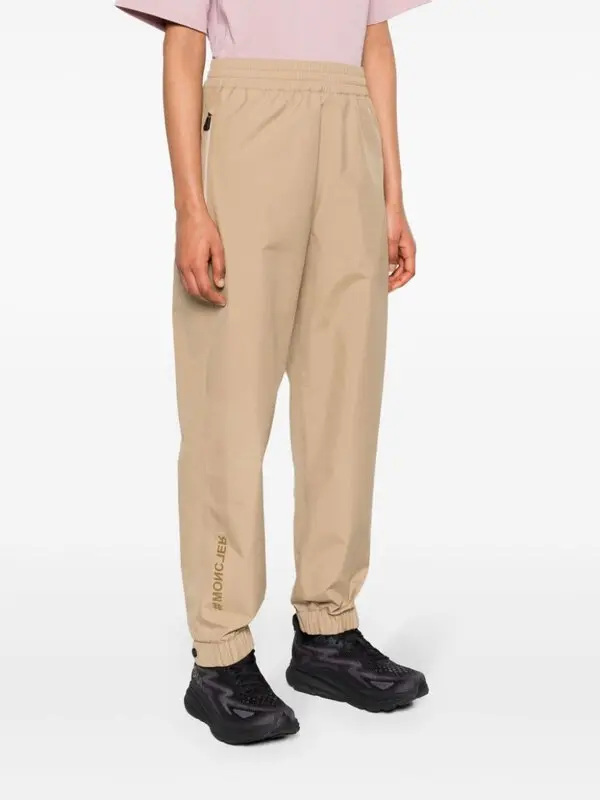 Moncler Gore-tex Tapered Trousers - Brown