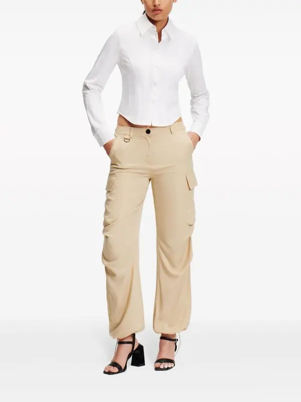 Karl Lagerfeld Straight-leg Cargo Trousers