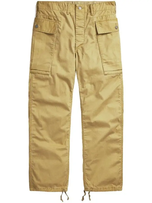 Ralph Lauren Herringbone Twill Cargo Trousers - Neutrals