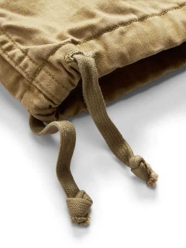 Ralph Lauren Herringbone Twill Cargo Trousers - Neutrals