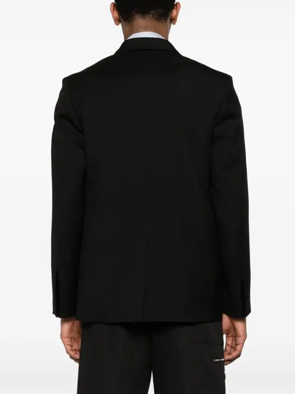 JIL SANDER Single-breasted Twill Wool Blazer