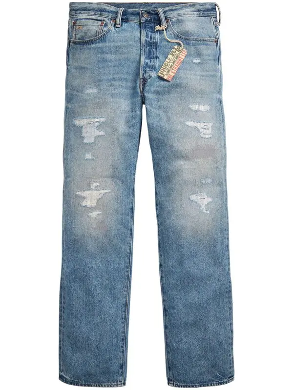 Ralph Lauren High-waist Slim-cut Jeans - Blue