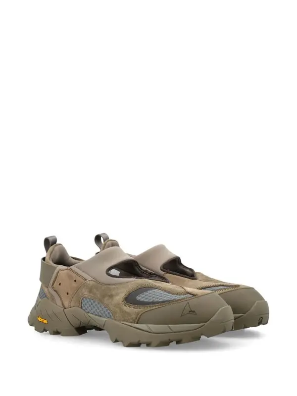 ROA Rozes Panelled Sneakers - Brown