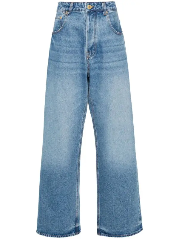 Jacquemus Nîmes Wide-leg Jeans - Blue