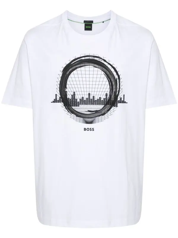 BOSS Graphic-print T-shirt - White