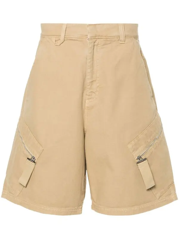 Jacquemus Marrone Cotton Shorts