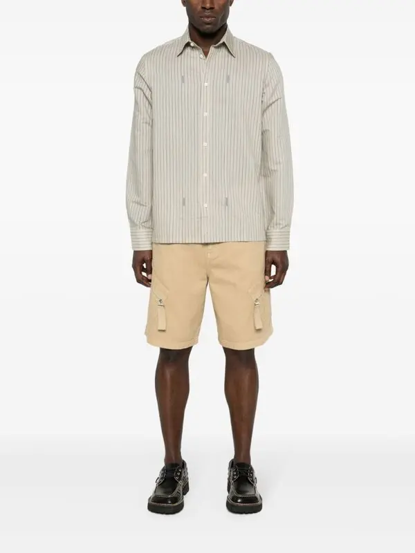 Jacquemus Marrone Cotton Shorts