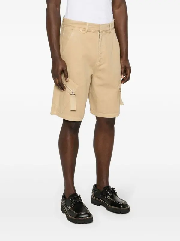 Jacquemus Marrone Cotton Shorts