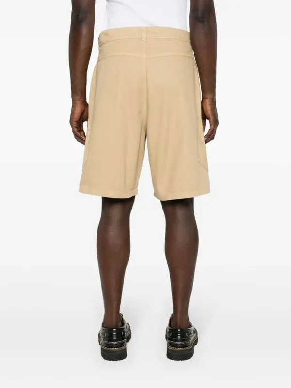 Jacquemus Marrone Cotton Shorts