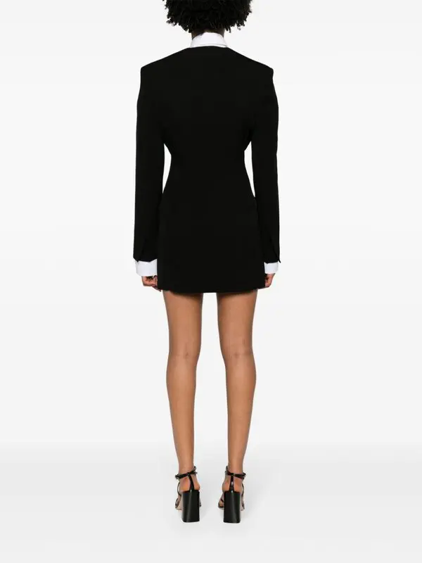 Jacquemus La Robe Cubo Blazer Minidress Black Editorialist