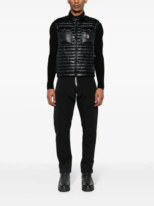 Moncler Ollon Down-feather Padded Gilet - Black