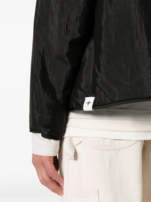 JIL SANDER Padded Hooded Jacket - Black