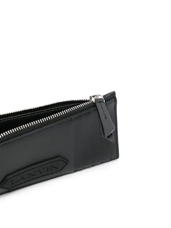 LANVIN Signature Leather Card Holder