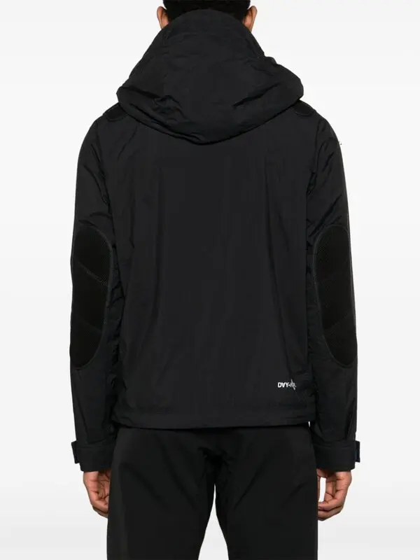 Moncler Zip-up Hooded Jacket - Black