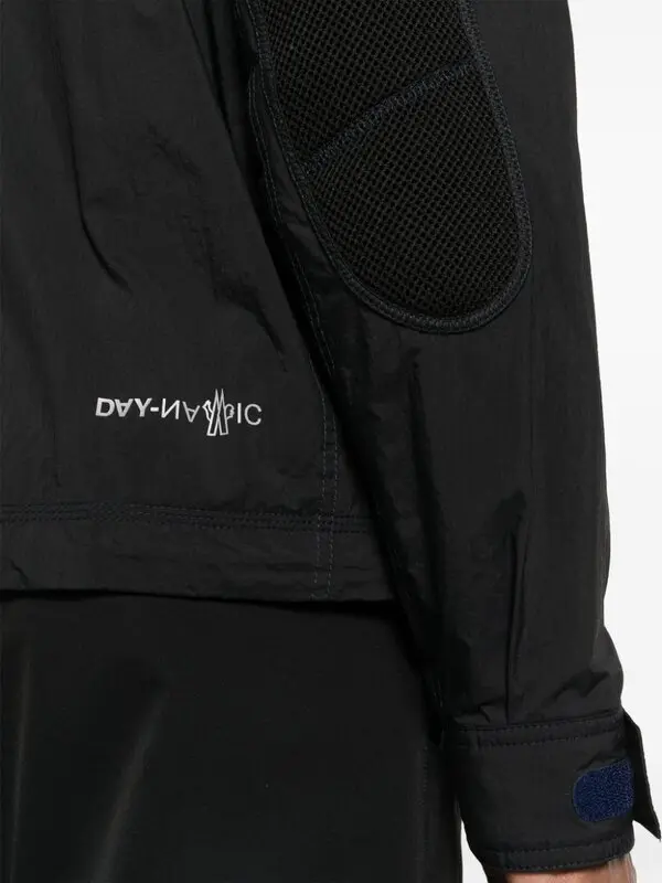 Moncler Zip-up Hooded Jacket - Black