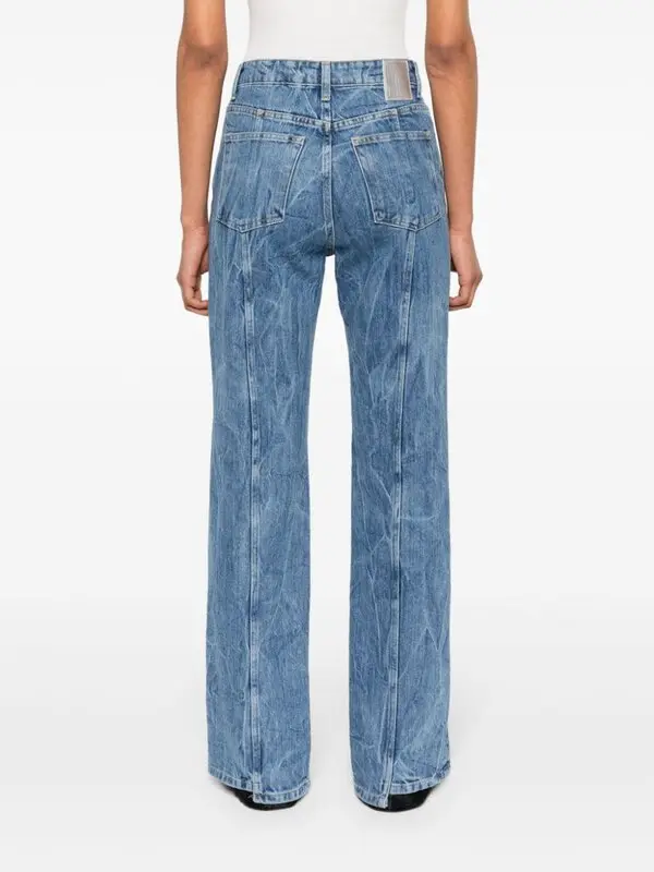 Lvir Wrinkled Detailed Jeans