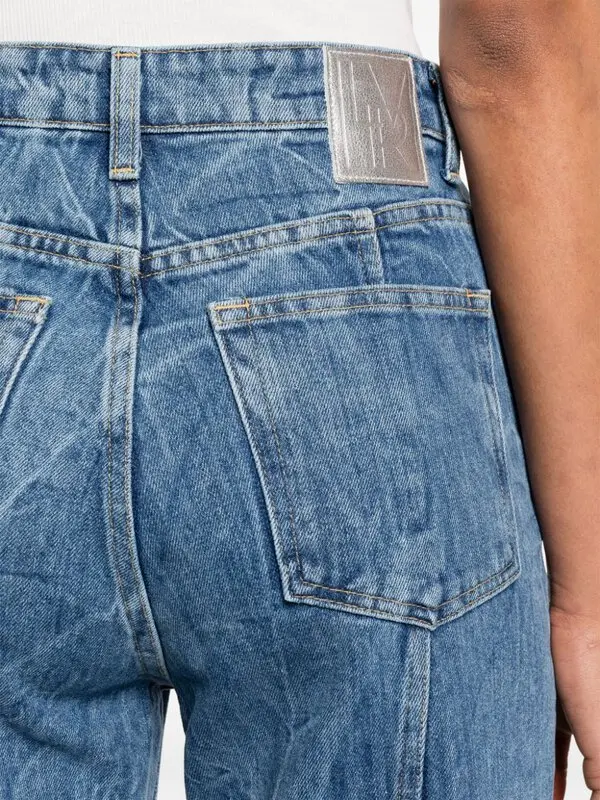 Lvir Wrinkled Detailed Jeans