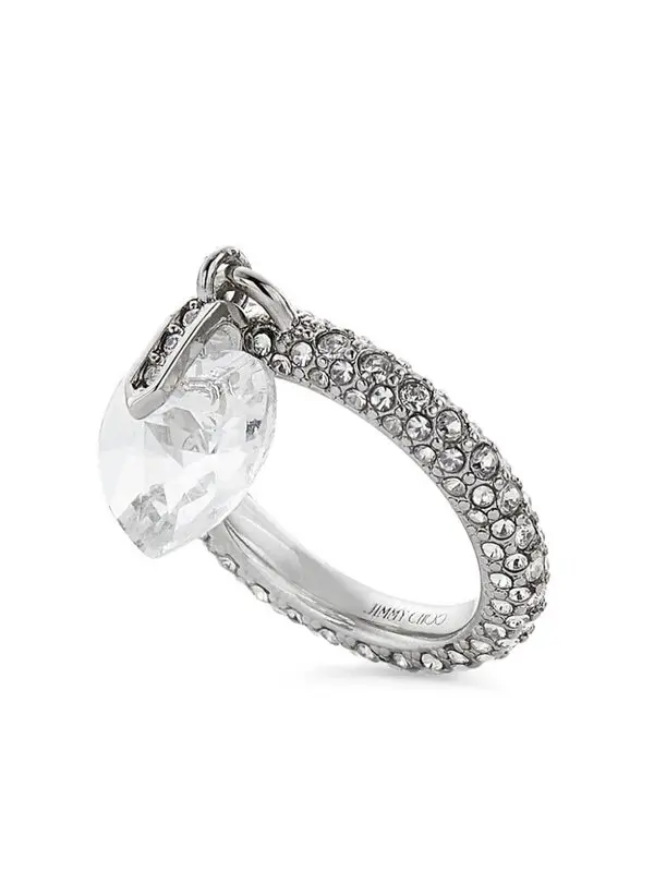 JIMMY CHOO Heart Charm Ring