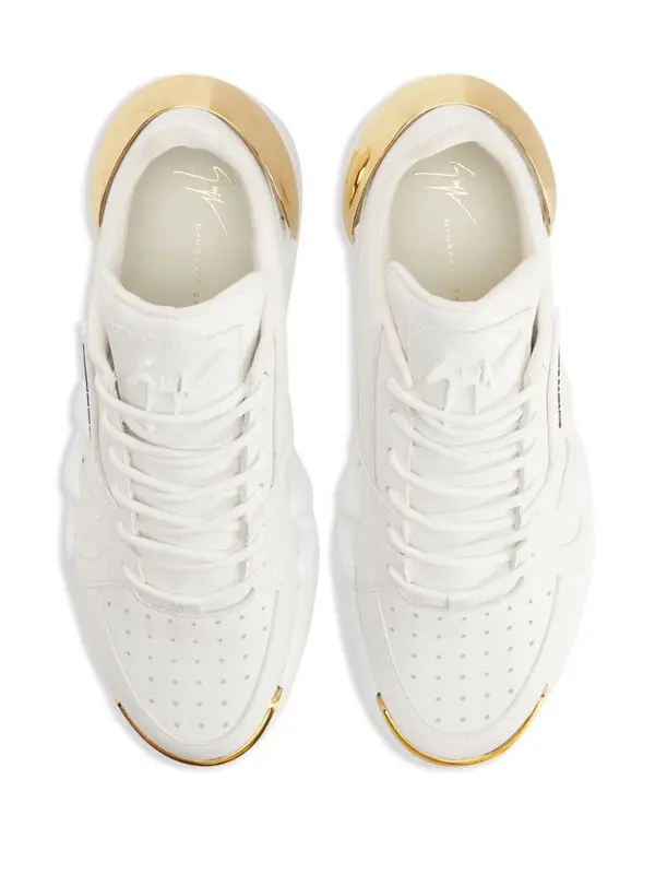 GIUSEPPE ZANOTTI Talon Low-top Sneakers - White