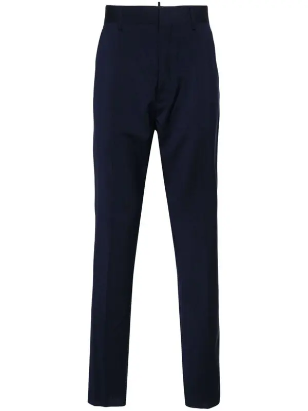 Dsquared2 Tapered Virgin Wool Trousers