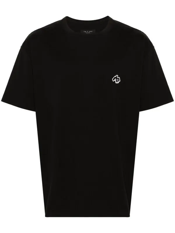 Rag & Bone Monster-patch Cotton T-shirt