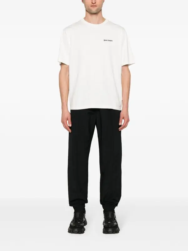 Palm Angels Embroidered-logo Cotton T-shirt