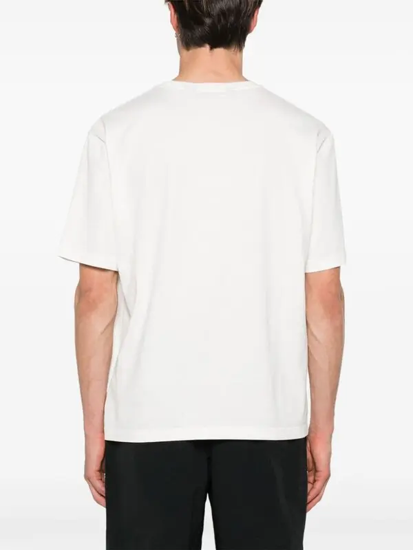 Palm Angels Embroidered-logo Cotton T-shirt