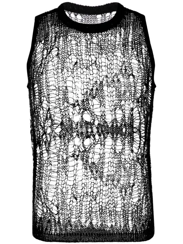 Rick Owens Open-knit Tank Top
