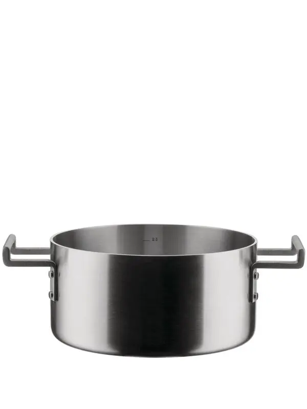 ALESSI Convivio Stainless Steel Casserole - Silver