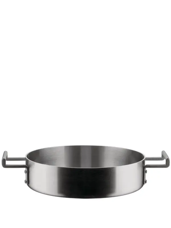 ALESSI Convivio Stainless Steel Casserole Pot - Silver