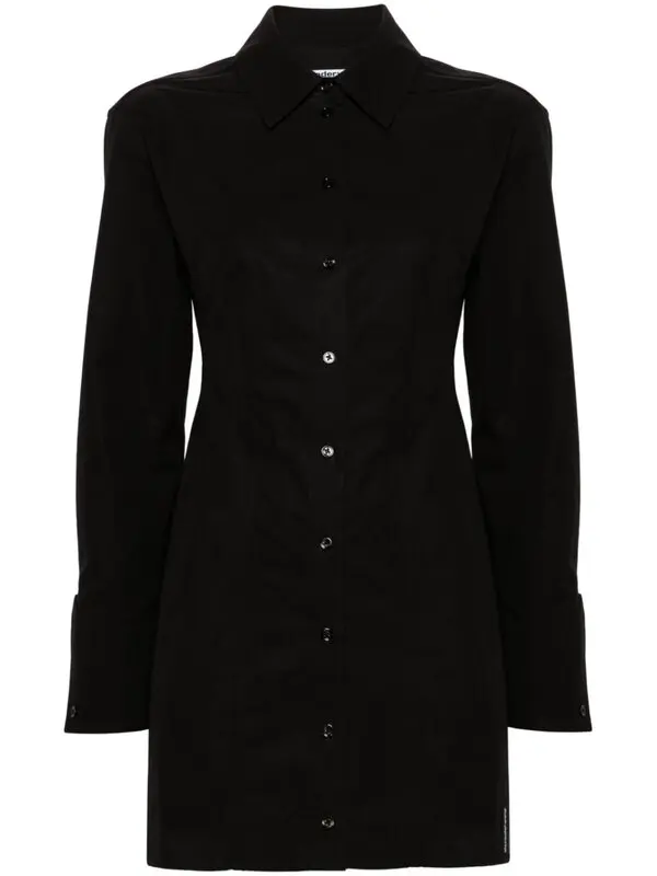 Alexander Wang Boned Cotton Minidress
