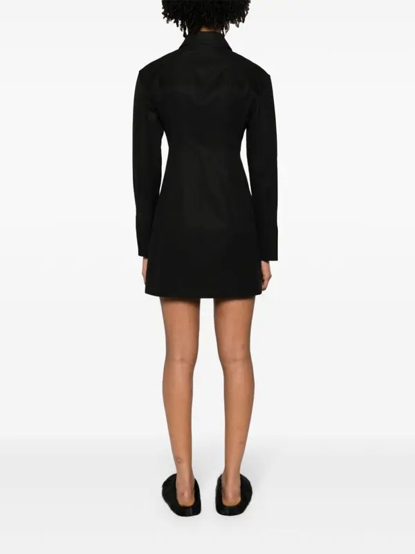 Alexander Wang Boned Cotton Minidress