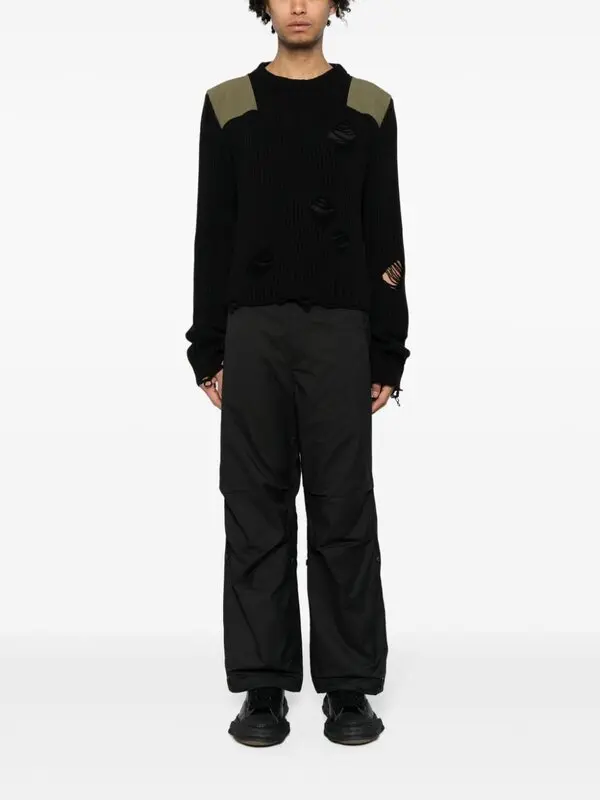 MAHARISHI X Jean-michel Basquiat Wide-leg Trousers