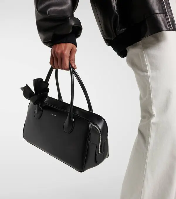 Magda Butrym Brigitte Small Leather Tote Bag