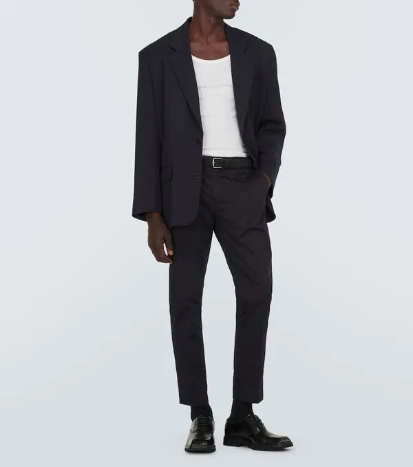 Dolce & Gabbana Cotton-blend Suit Trousers