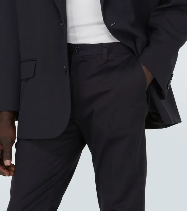 Dolce & Gabbana Cotton-blend Suit Trousers