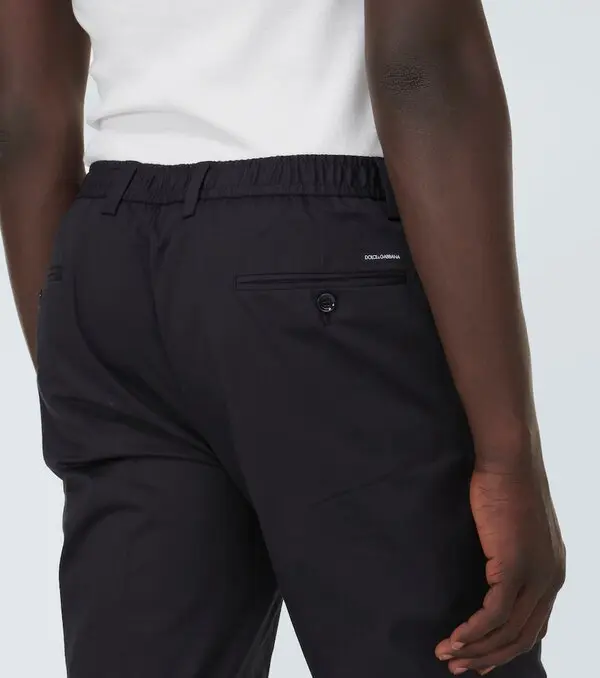Dolce & Gabbana Cotton-blend Suit Trousers
