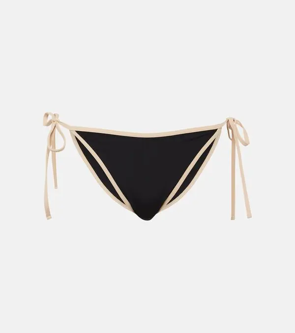 TOTEME Jersey Bikini Bottoms - Black