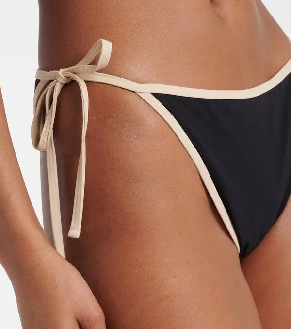 TOTEME Jersey Bikini Bottoms - Black