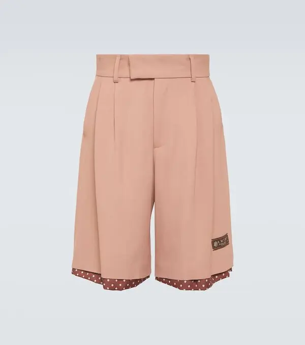 Amiri Layered High-rise Shorts